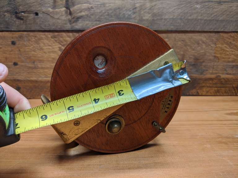 Peetz Wooden Fishing Reel - Bid On Estates