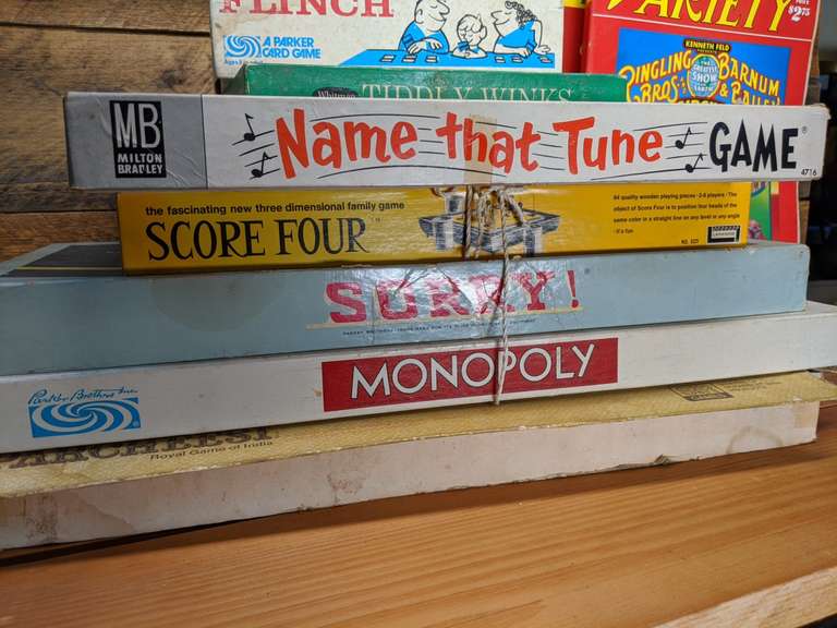 board games and variety magazines - Bid On Estates Auction Services