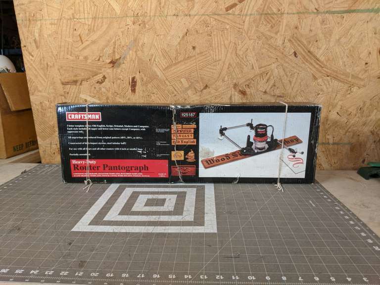 CRAFTSMAN ROUTER PANTOGRAPH - Bid On Estates Auction Services