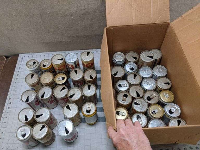 PITTSBURGH STEELERS IC LIGHT BEER CANS - Bid On Estates Auction Services