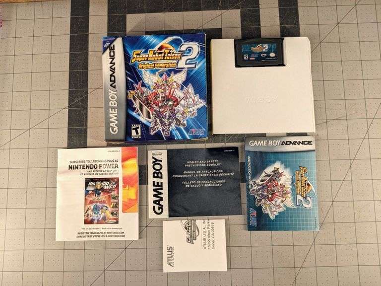 Gameboy Advance: Super Robot Taisen Original Generation 2 - Bid On ...