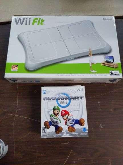 EMPTY BOXES for Wii Fit and Mario Kart Wheel. - Bid On Estates Auction ...