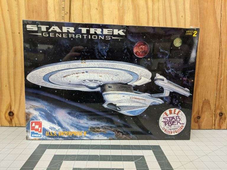 Star Trek Model. USS Enterprise B. Sealed. - Bid On Estates Auction ...