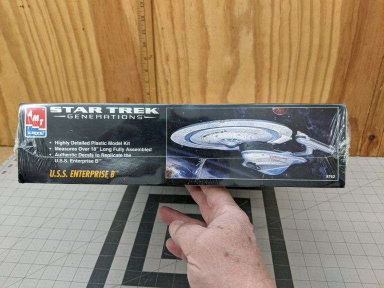 Star Trek Model. USS Enterprise B. Sealed. - Bid On Estates Auction ...