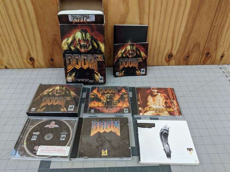 Video Games: PC - Ultimate Doom, Doom 3 and Resurrection of Evil ...