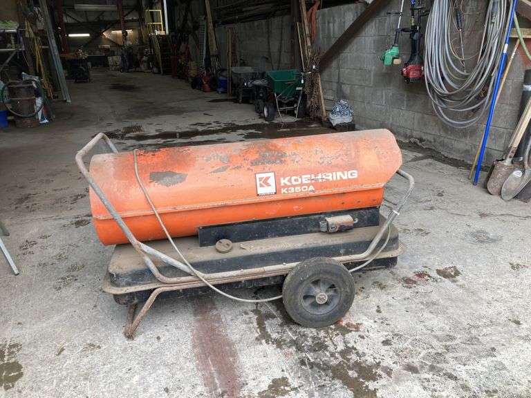 Koehring K350a Torpedo Heater (note: this is a big unit) - Bid On ...