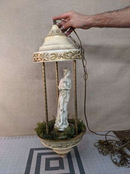 1970S OIL DRIP LAMP - Bid On Estates