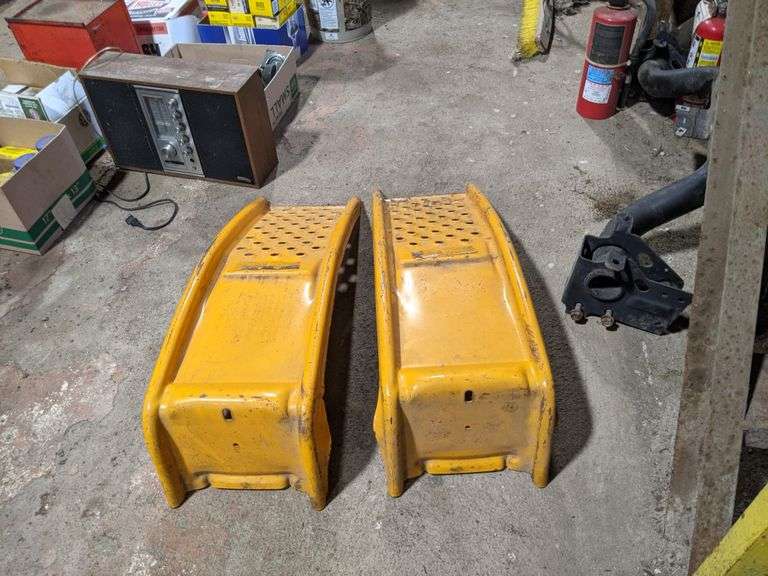 Pair of Yellow Car Ramps - Bid On Estates Auction Services