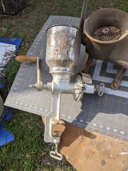 3 Antique Sausage Grinders - Bid On Estates Auction Services