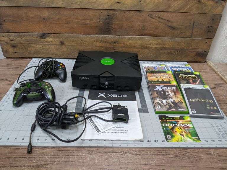 XBox Video Game System plus Games - Bid On Estates Auction Services