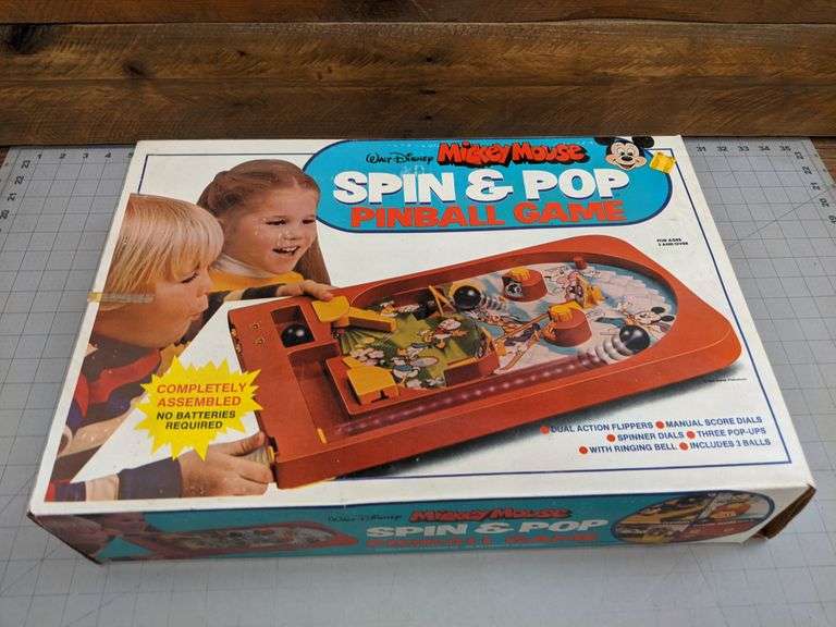 Mickey Mouse Pinball Game - Bid On Estates Auction Services