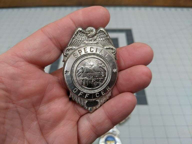 Defunct Police Badges - Bid On Estates Auction Services
