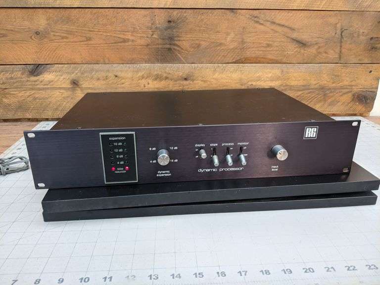 Stereo Equipment. RG Dynamics PRO 16 Dynamic Processor - Bid On Estates ...