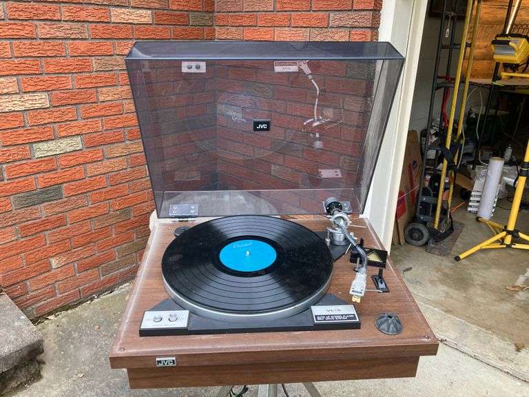 JVC VL-5 Turntable Record Player (has not been tested) - Bid On Estates ...