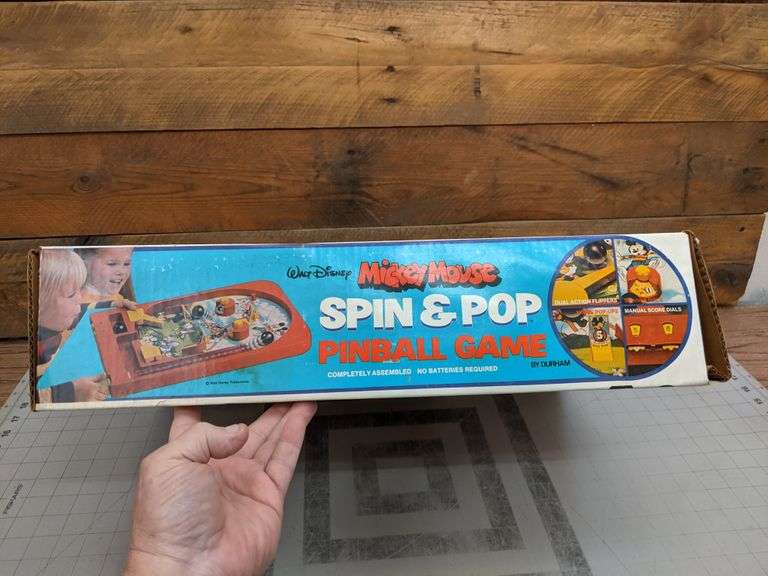 Mickey Mouse Pinball Game - Bid On Estates Auction Services