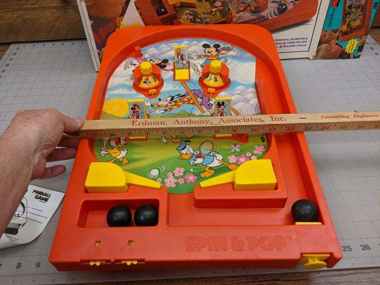 Mickey Mouse Pinball Game - Bid On Estates Auction Services