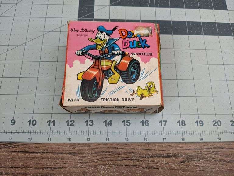 Marx Donald, Mickey Mouse, Goofy Scooters. All with Boxes - Bid On ...