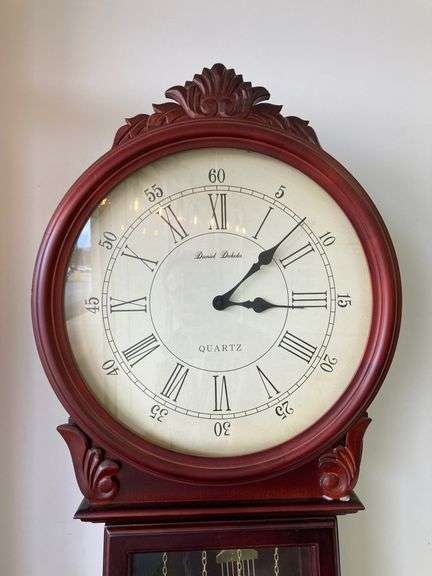 Daniel Dakota Quartz Movement Grandfather Clock - Bid On Estates ...