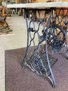 Singer Sewing Machine Treadle Base Table - Bid On Estates Auction Services