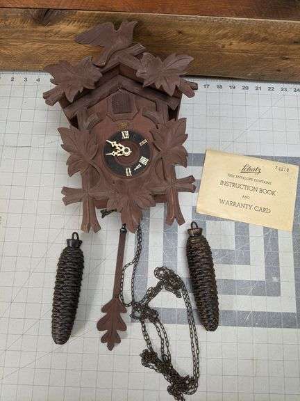 Schatz 8 Day Cuckoo Clock - Bid On Estates Auction Services
