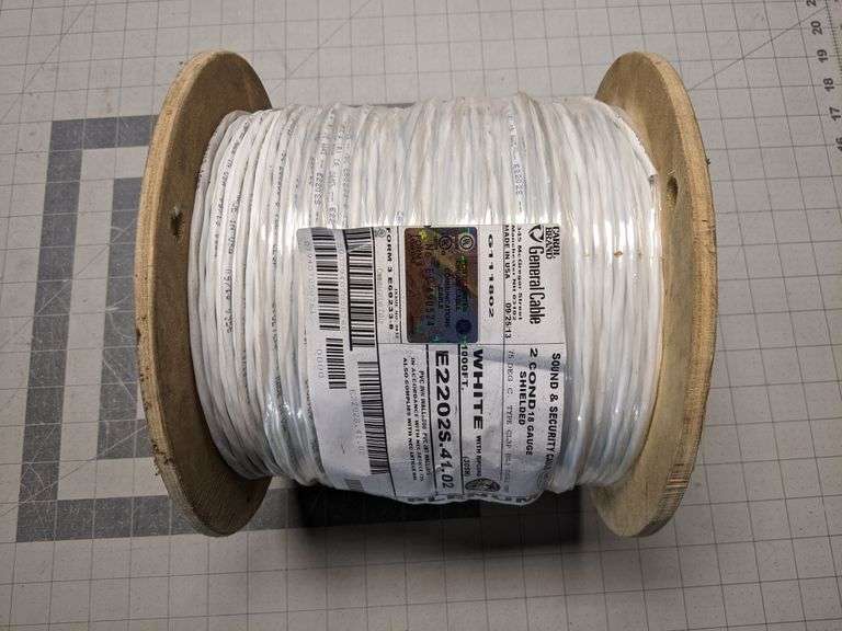 1000’ 18-2 Gauge Wire - Bid On Estates Auction Services