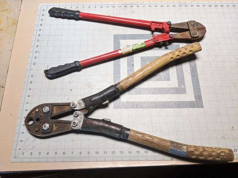 Bundy MD6 Hand Crimping Tool plus Bolt Cutter - Bid On Estates Auction ...