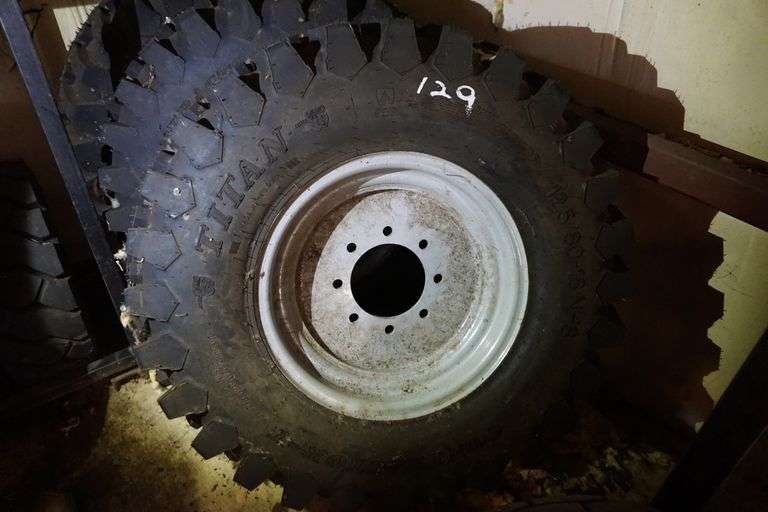 New Tractor Tires & Rims - Bonnette Auctions