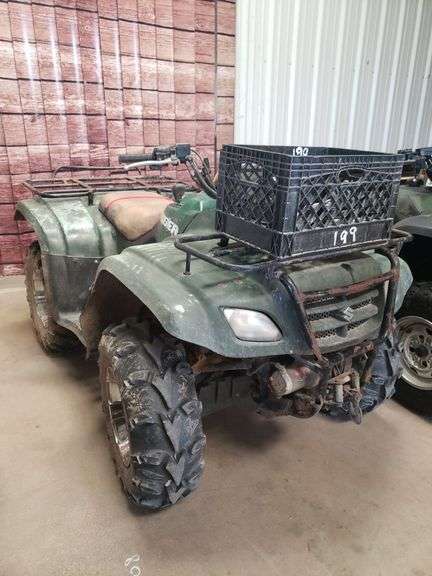 Suzuki Eiger Four Wheeler with Winch - Bonnette Auctions