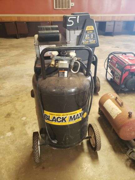 Blackmax 27 Gallon Air Compressor - Bonnette Auctions