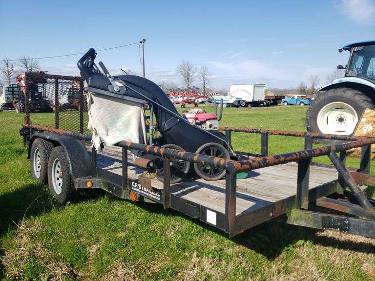 Bumper Pull Trailer - Bonnette Auctions