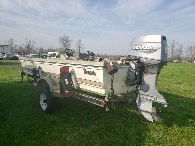 1975 Ranger Boat with Johnson 70HP Motor - Bonnette Auctions