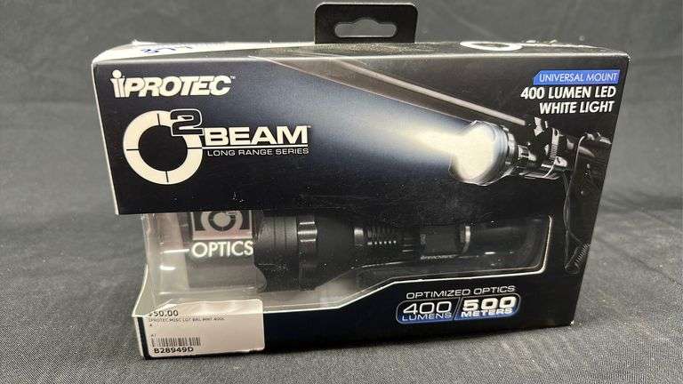 iProtec 2 Beam Barrel Mount Light - Bonnette Auctions