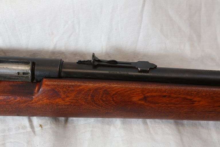 .22 Cal Bolt Action Rifle: Barrel marked Springfield J Stevens Arms Co ...