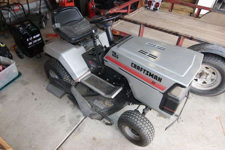 Craftsman II riding mower, model 917254640, serial 2998604619, 6 speed ...
