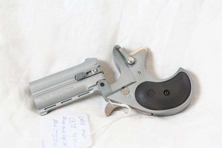 Cobra CB38 .38 Special Double Barrel Single Shot Pistol Serial CT228562 ...