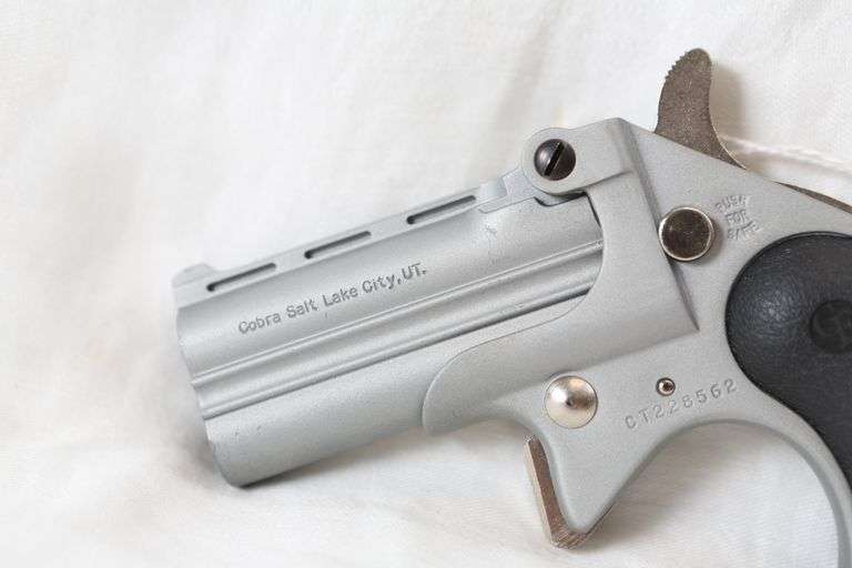 Cobra CB38 .38 Special Double Barrel Single Shot Pistol Serial CT228562 ...