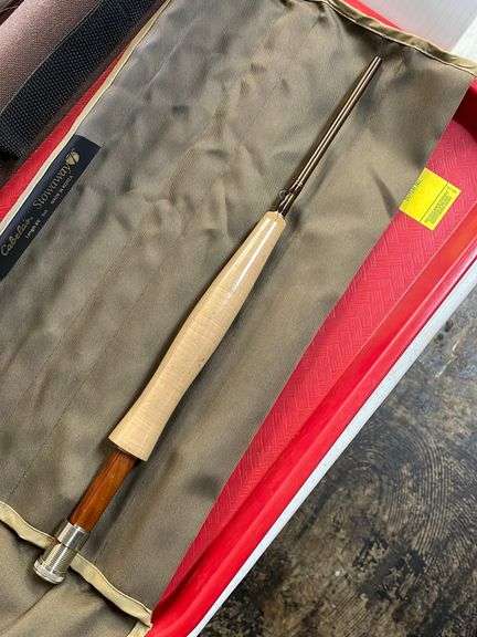 Cabela’s stowaway seven fly fishing pole with case - ByceAUCTION LTD ...