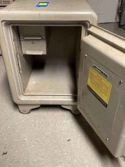 Basement. Vintage Sentry Safe. Combo inside and opened. Very heavy ...