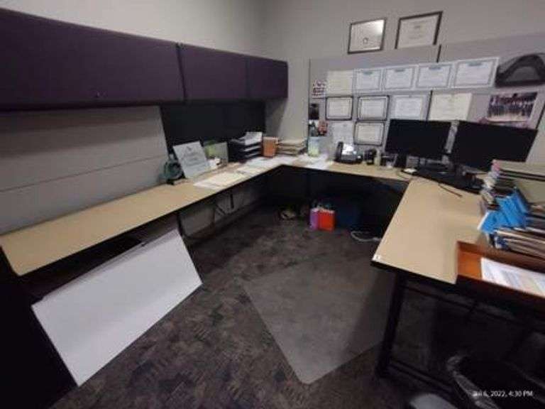 Cubicle & U-Shape Desk - Cassel & Associates