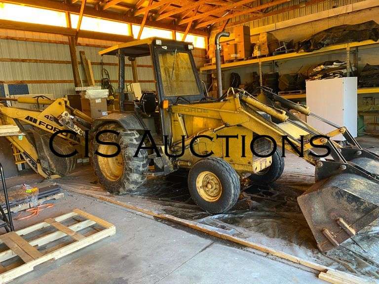 FORD 4550 BACKHOE - CIS Auctions