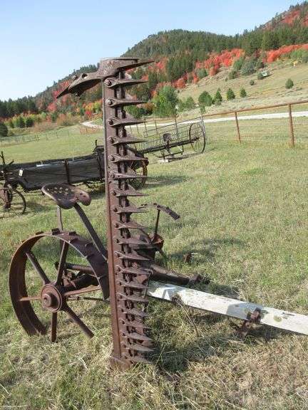 Antique Sickle Bar Mower - Prime Time Auctions, Inc.