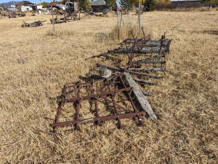 Drag Behind Harrows - Prime Time Auctions, Inc.