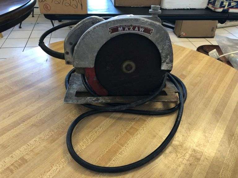 Maxaw Circular Saw - Prime Time Auctions, Inc.