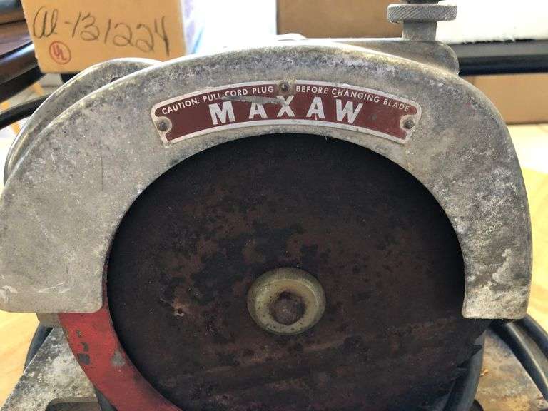 Maxaw Circular Saw - Prime Time Auctions, Inc.