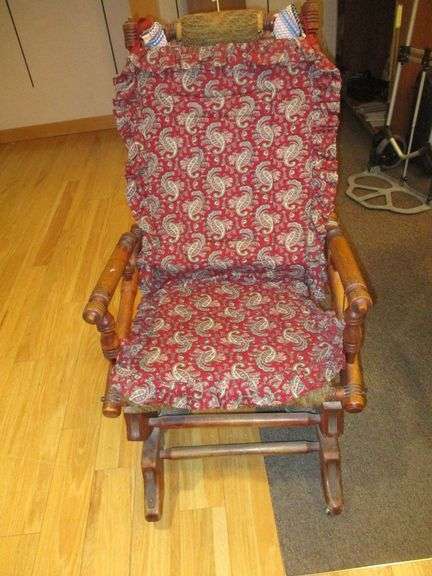 Vintage Spring Rocking Chair - Prime Time Auctions, Inc.