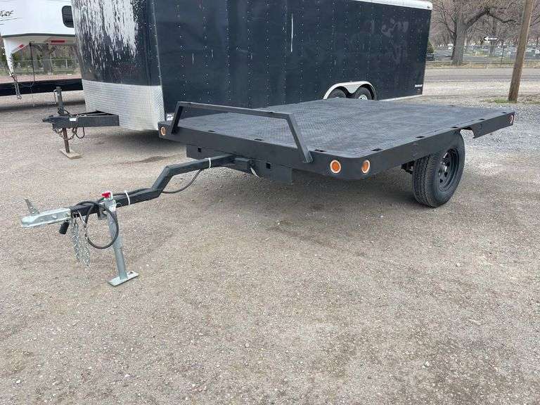 8x10 Flatbed Trailer - Prime Time Auctions, Inc.