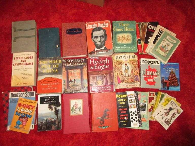 Vintage Books from 1940's, 50's, 60's - Prime Time Auctions, Inc.