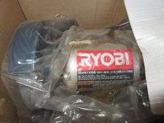 Ryobi Bench Grinder, Roughneck Hoist - Prime Time Auctions, Inc.