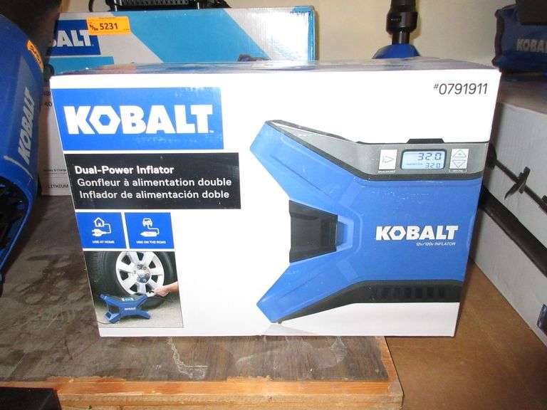 Kobalt Dual Power Inflator - Prime Time Auctions, Inc.