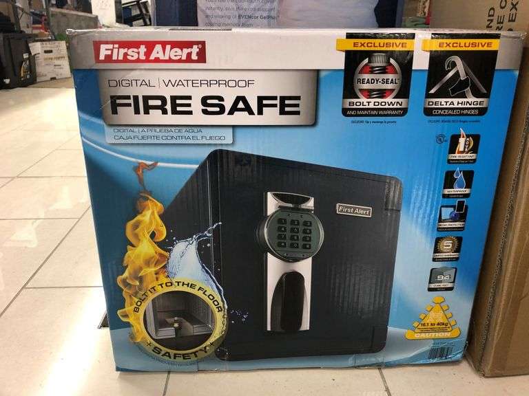 First Alert Digital Waterproof Fire Safe - Prime Time Auctions, Inc.